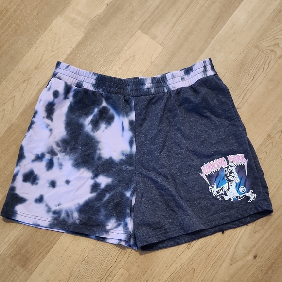 Universal Studio | Shorts | Mens Jurassic Park Shorts In Purple And ...